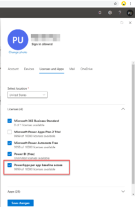 How to Assign Microsoft Power Apps Licensing
